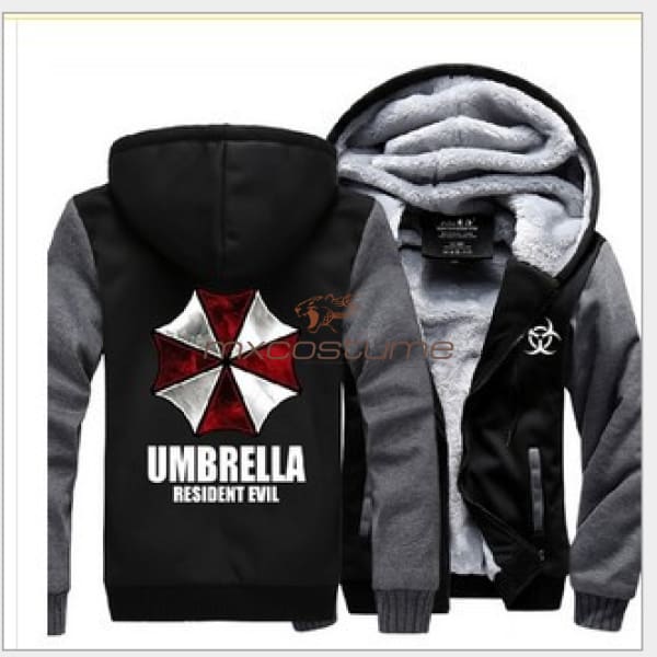 Resident Evil Cosplay Cotton Hoodie for Winter – Mxcostume