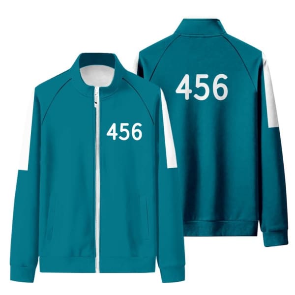 Squid Game Round Six Cosplay Costume 456 Coat Pants – Mxcostume