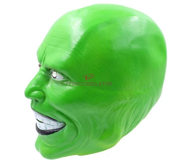 The Mask Jim Carrey Cosplay Green Mask – Mxcostume