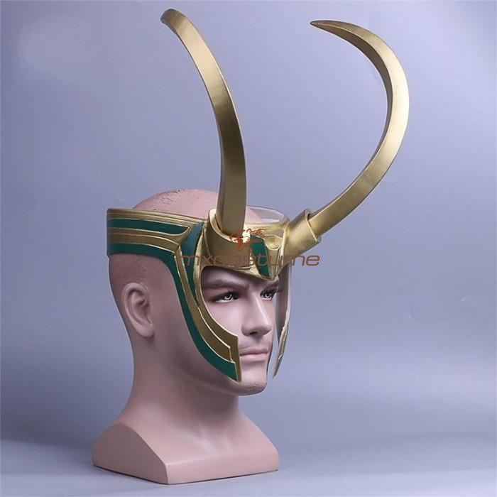 Thor 3 Ragnarök Loki Cosplay Helmet Mask – Mxcostume
