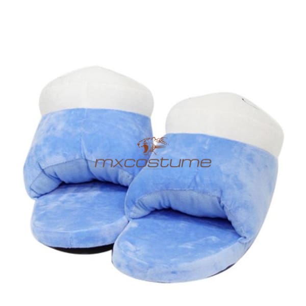 Undertale Sans Cosplay Plush Slippers – Mxcostume