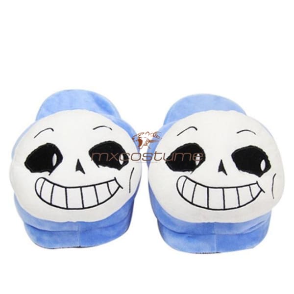 Undertale Sans Cosplay Plush Slippers – Mxcostume